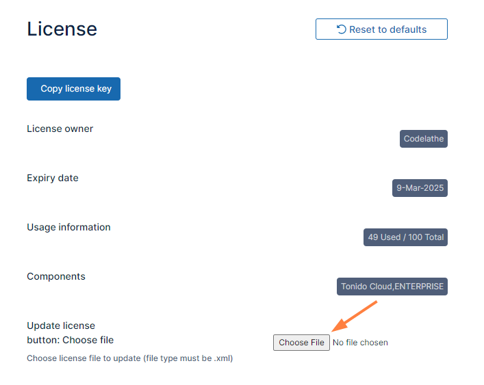 Invalid license error when logging into a newly installed FileCloud